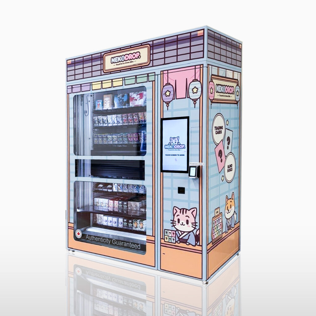 NekoDrop — Find sealed cards & collectibles vending near you