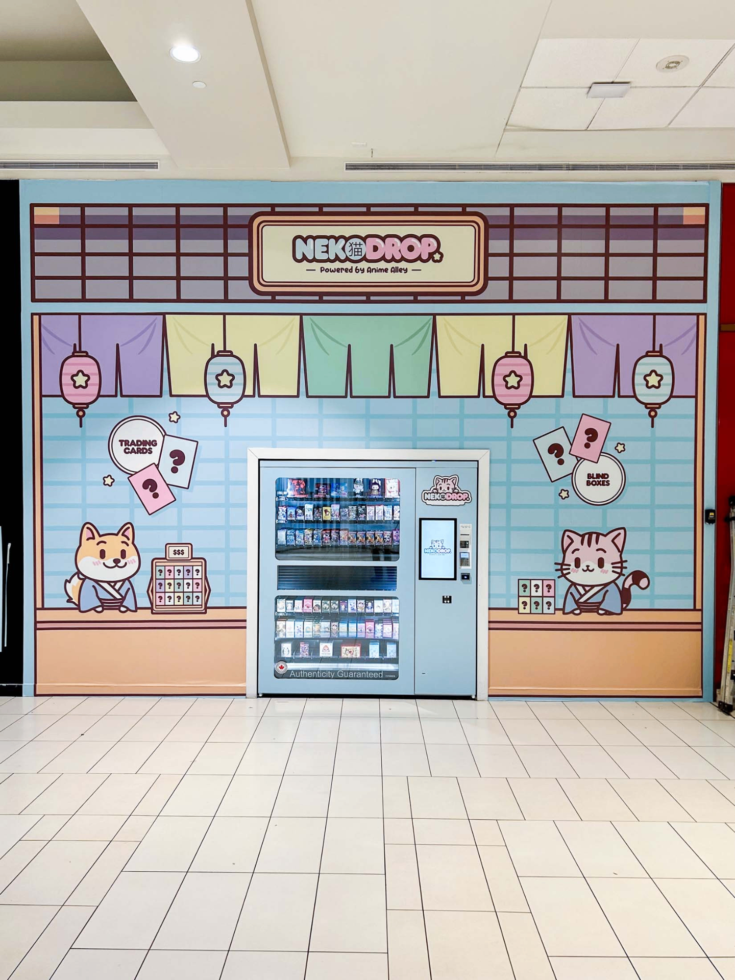 NekoDrop — Find sealed cards & collectibles vending near you