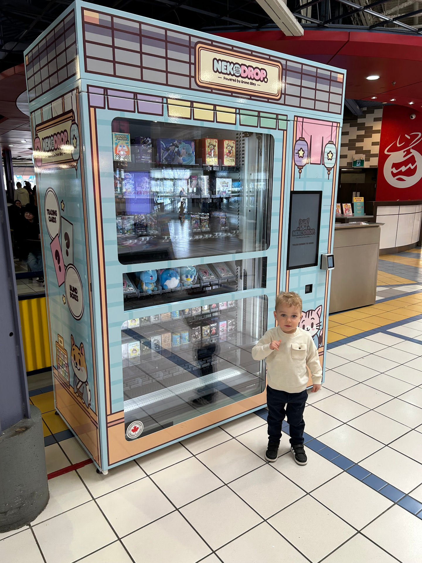 NekoDrop — Find sealed cards & collectibles vending near you